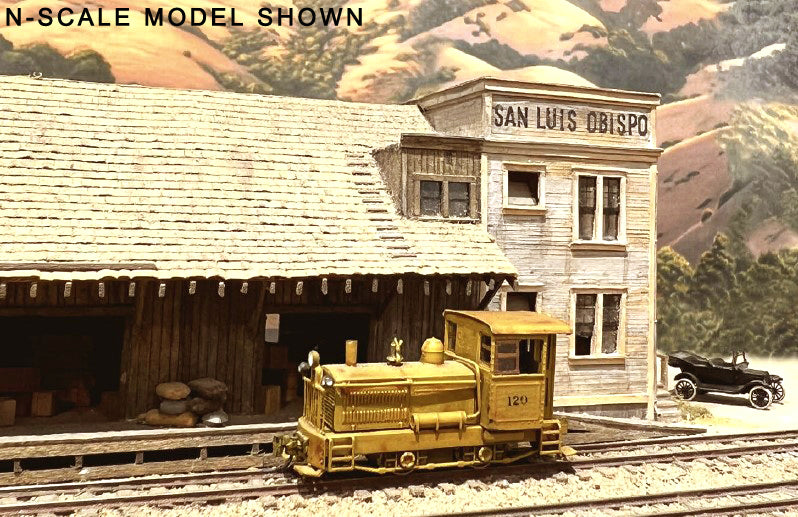 On30 PLYMOUTH MODEL HL TYPE 2 20 TON GASOLINE LOCOMOTIVE – 3Dp Train