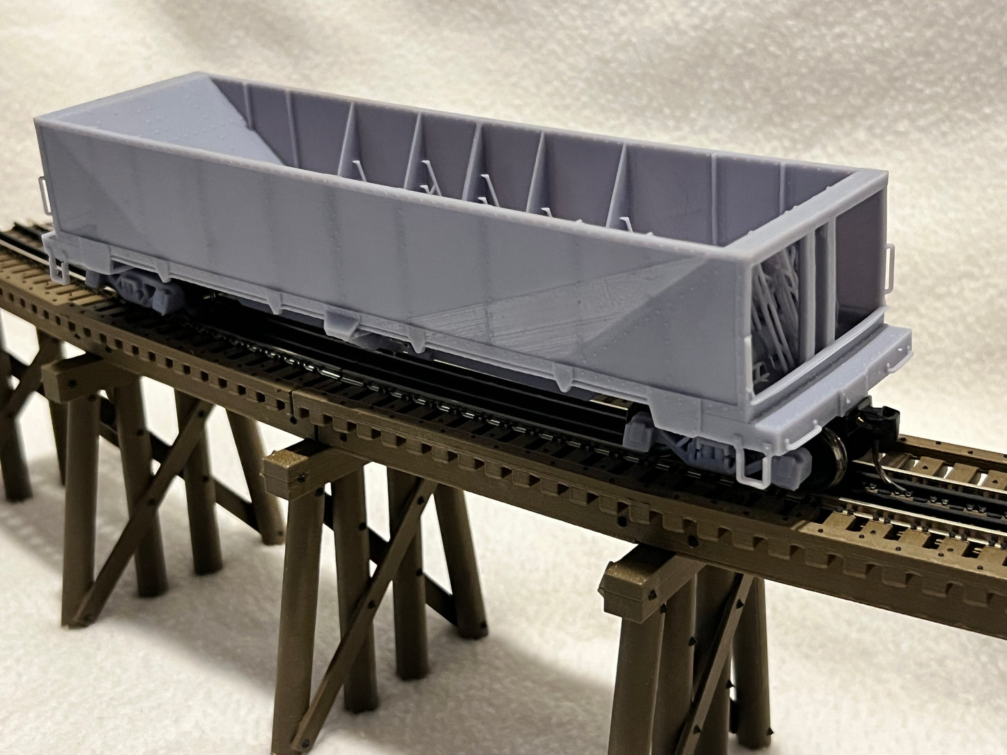 US Gypsum (USG) Railroad gondola in HOn3, Sn3, On30, On3 – 3Dp Train