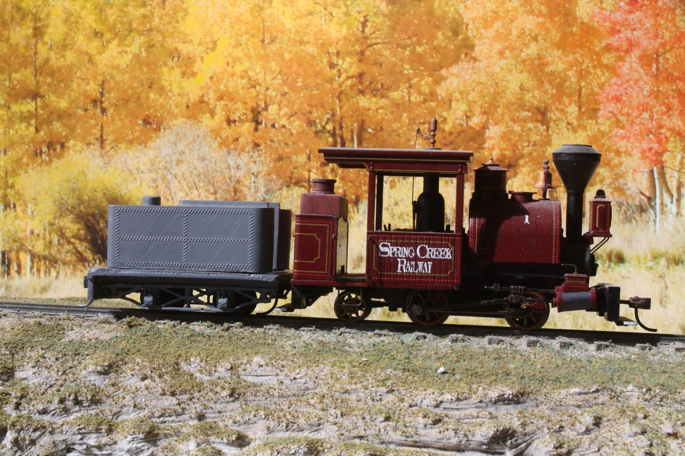Four Wheel Porter Tender – 3Dp Train