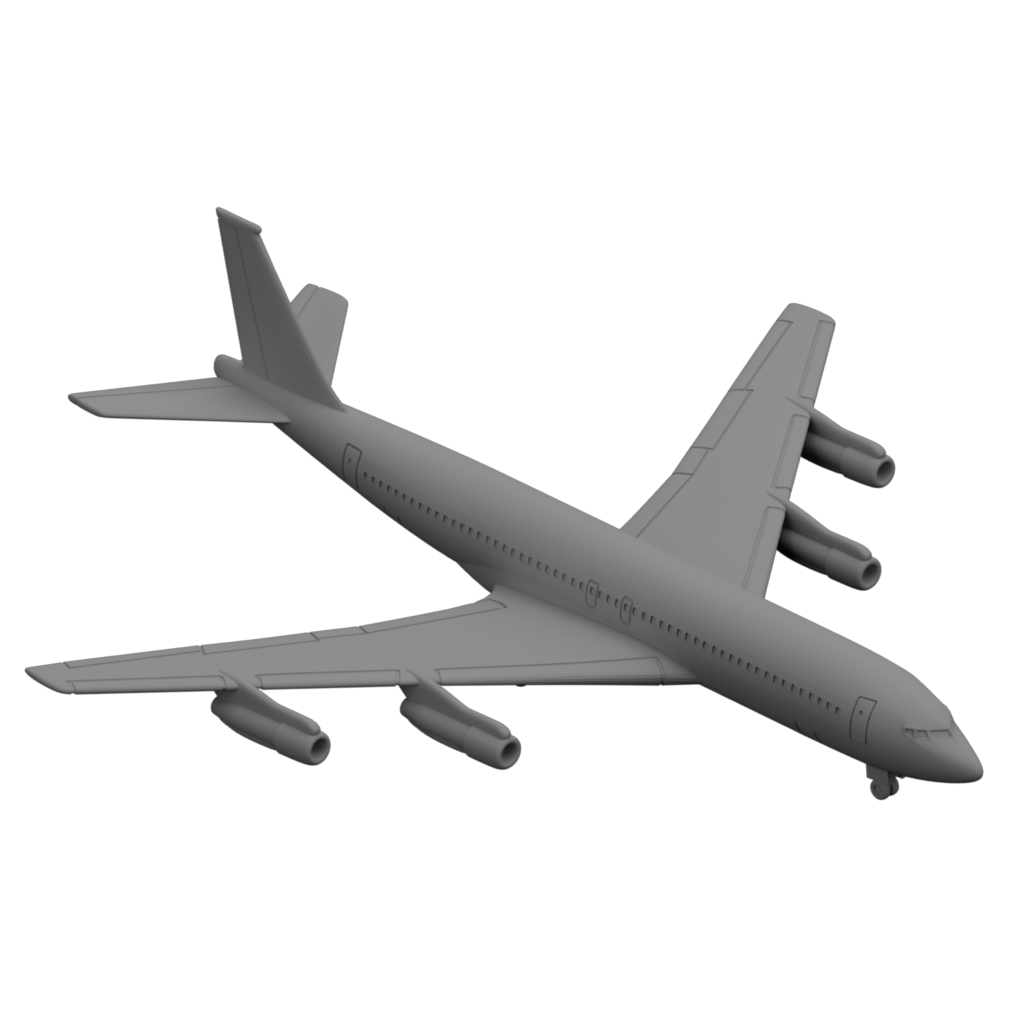 Boeing 707 – 3Dp Train