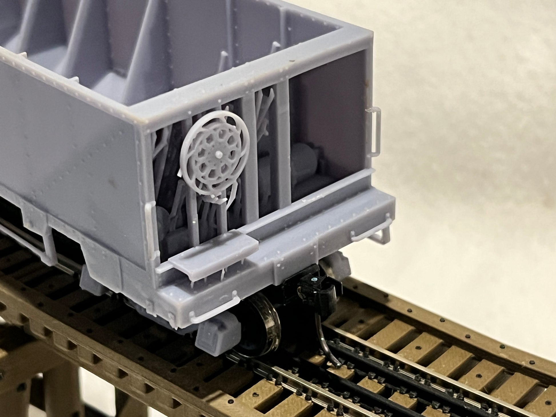 US Gypsum (USG) Railroad gondola in HOn3, Sn3, On30, On3 – 3Dp Train