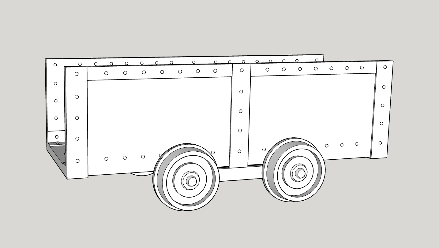 Adventure Mine Car – 3Dp Train