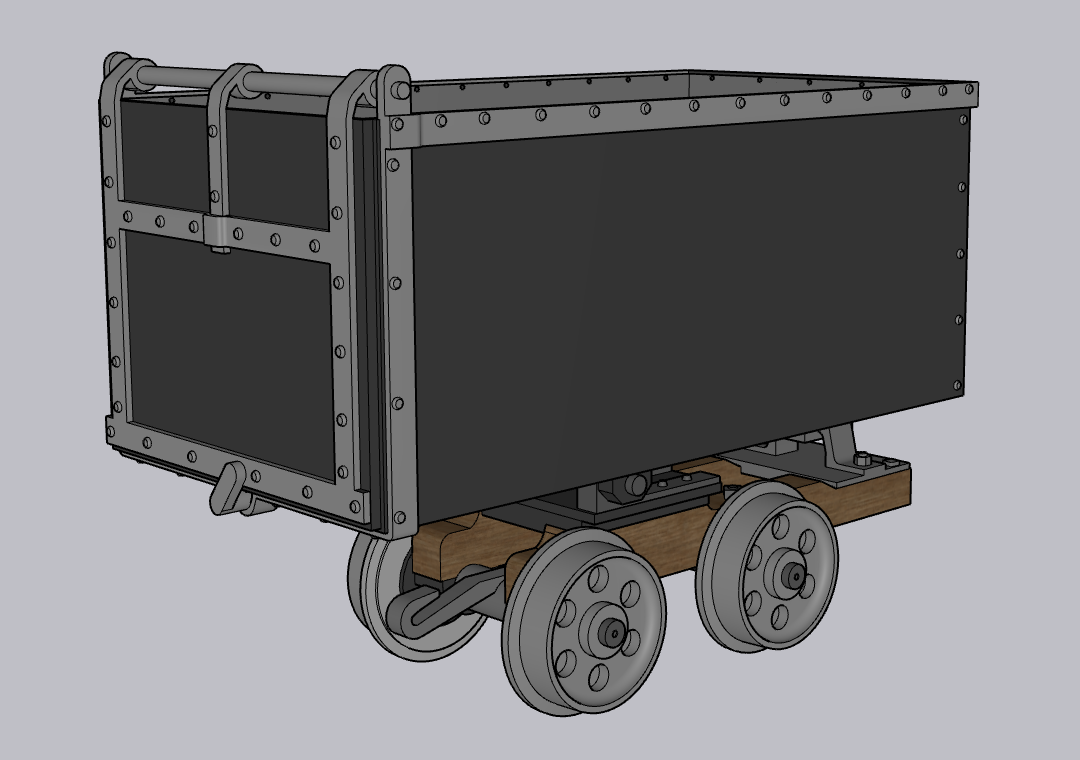 Barmettler Ore Car – 3Dp Train