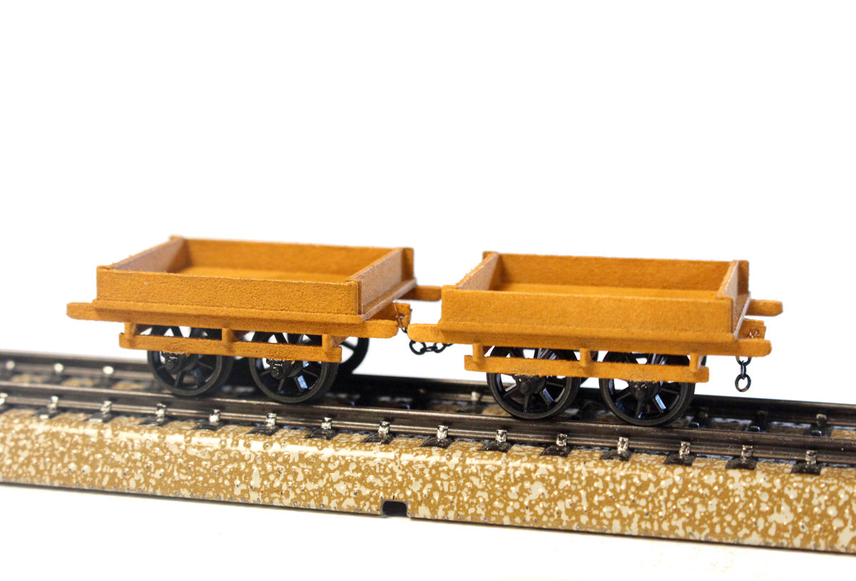 1832 Flour Wagons, Petersburg Railroad HO scale – 3Dp Train