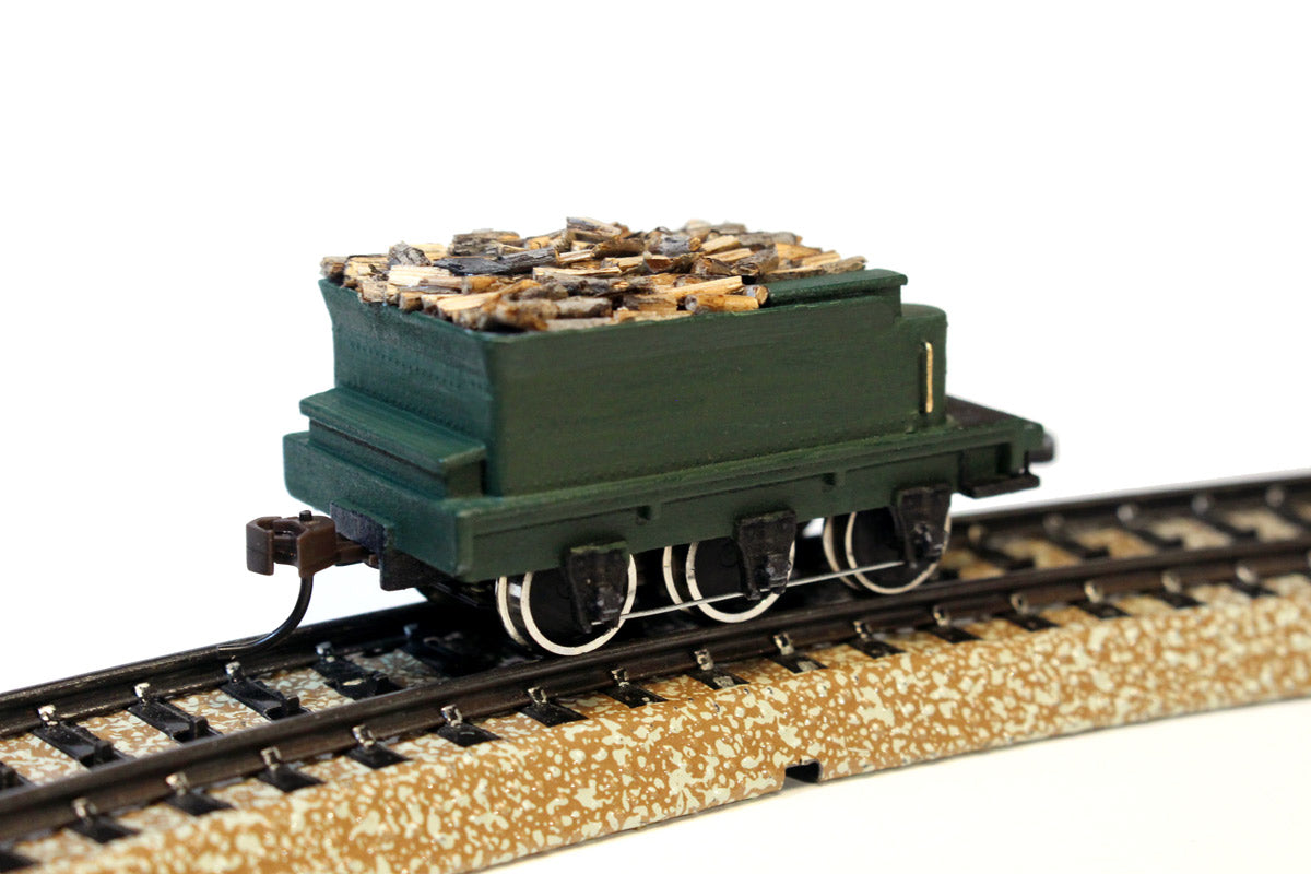 Cheshire R.R. Six-Wheel Tender for ARU Model Power Truck – 3Dp Train