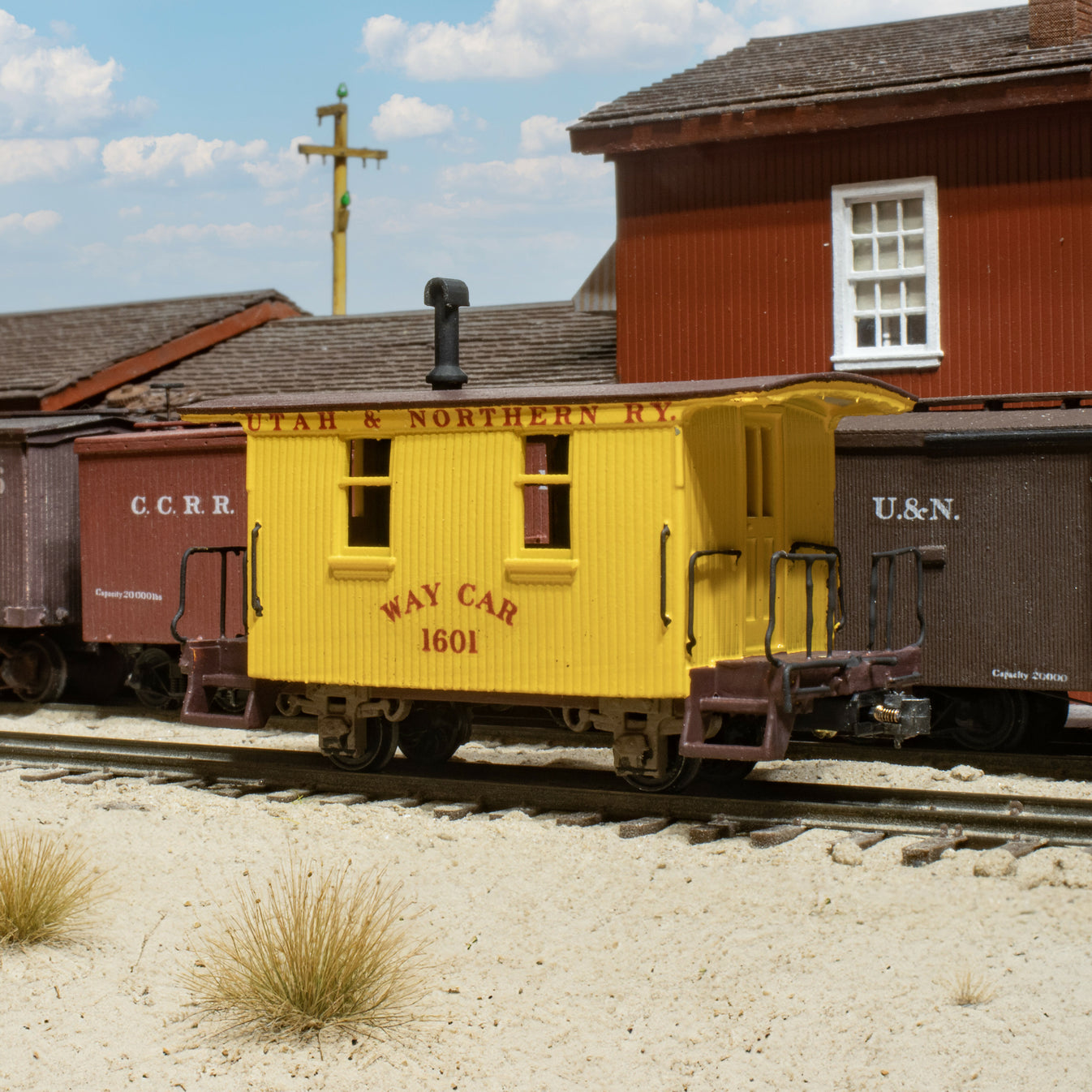 GBC-C006 Utah & Northern Narrow Gauge Cabooses Decal Set - HOn3, Sn3 ...