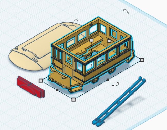 Short's Denver Tramway Conduit Car – 3Dp Train
