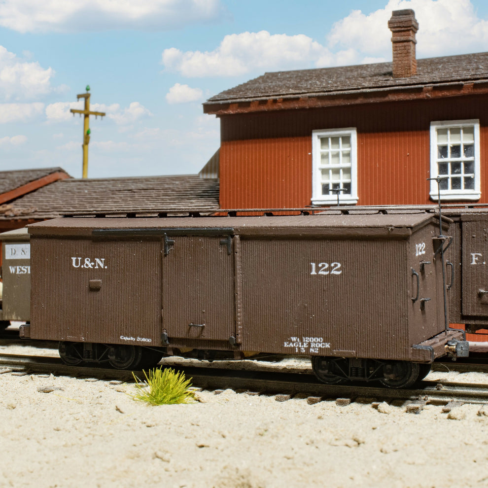 Utah & Northern 24' Narrow Gauge Boxcar Decal Set HOn3, Sn3, On30, On3 ...