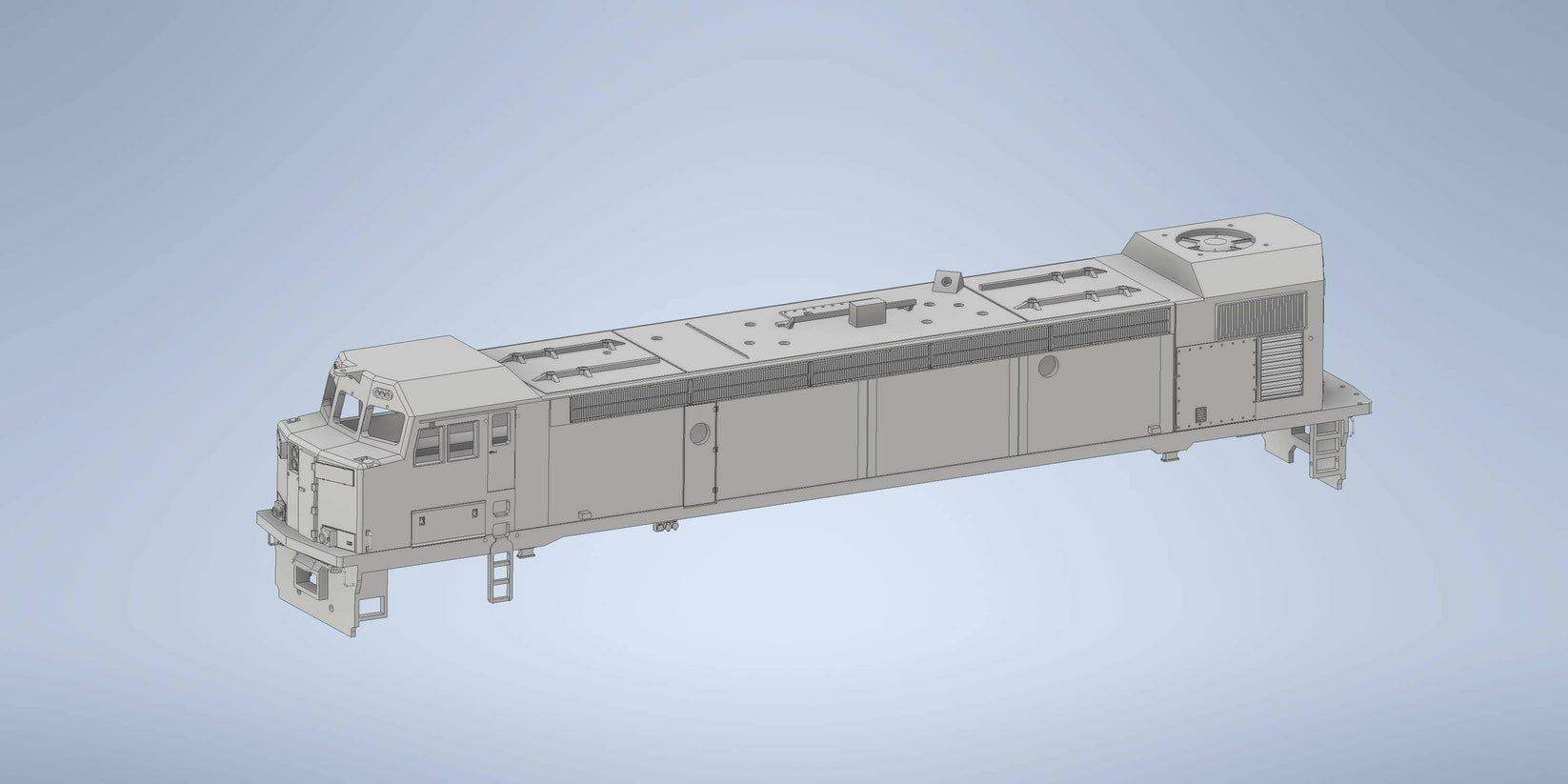 BC Rail GF6C – 3Dp Train