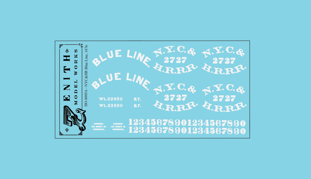 Decals – 3Dp Train
