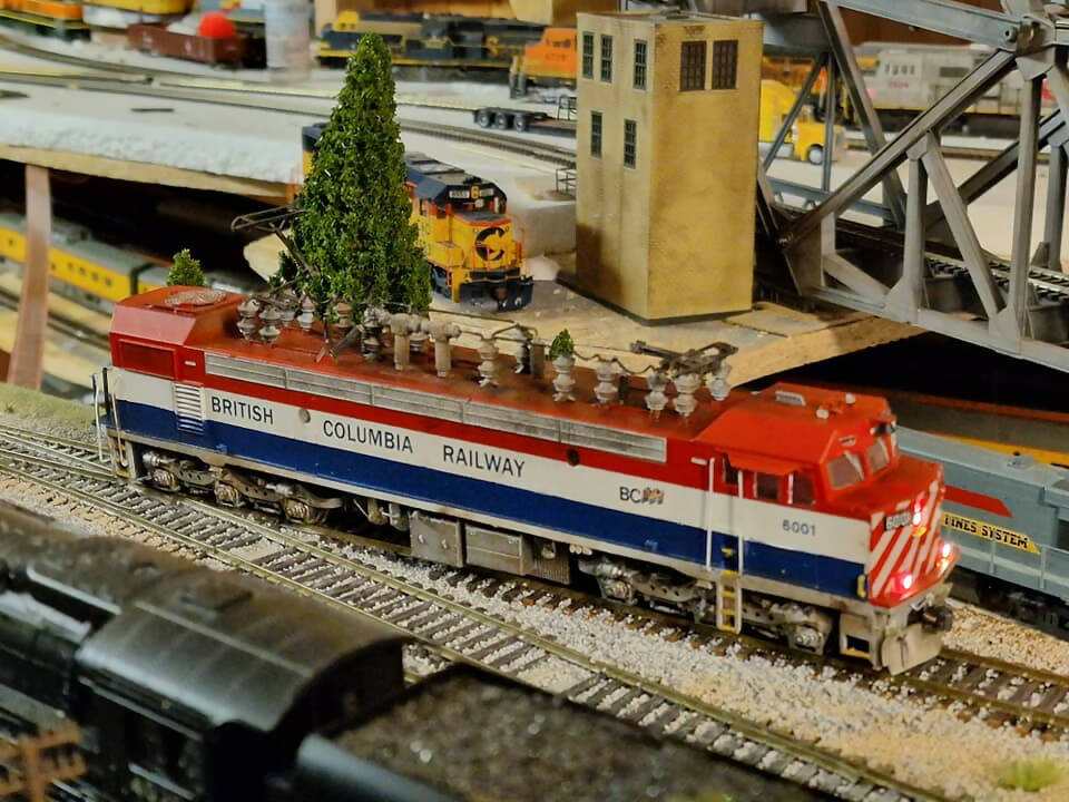 BC Rail GF6C – 3Dp Train